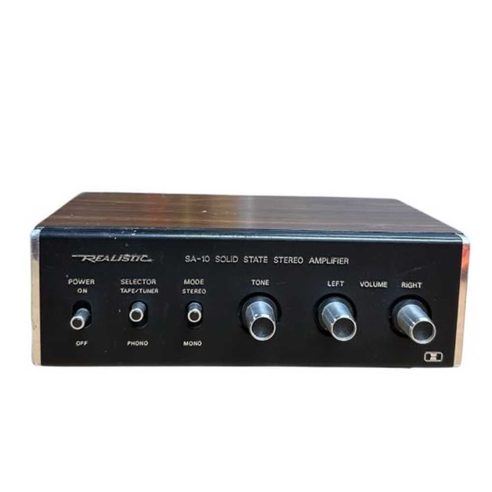 Pre-owned Realistic SA-10 Solid State Stereo Amplifier - Own4Less